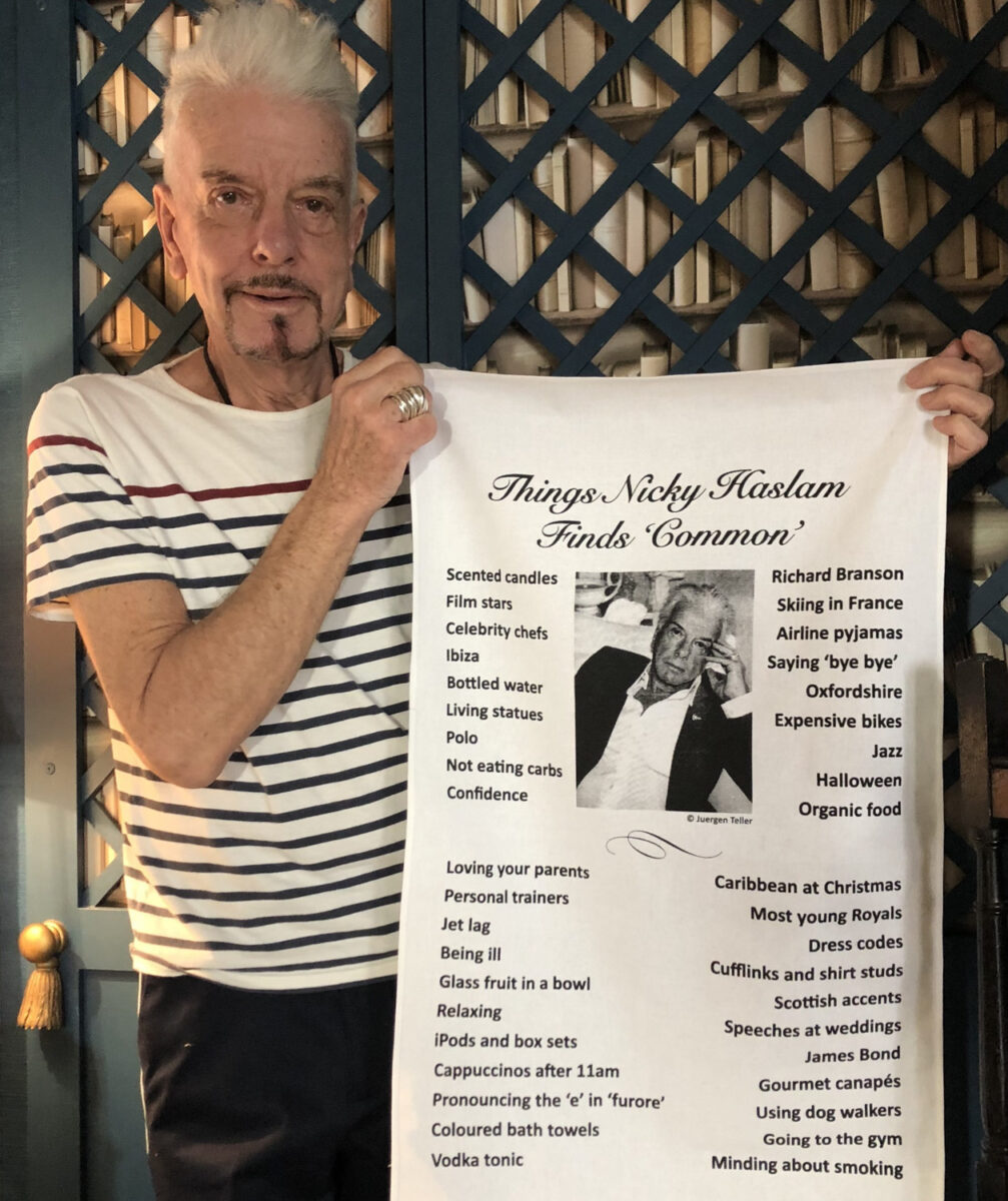 Nicky Haslam Tea Towels - Digital Party